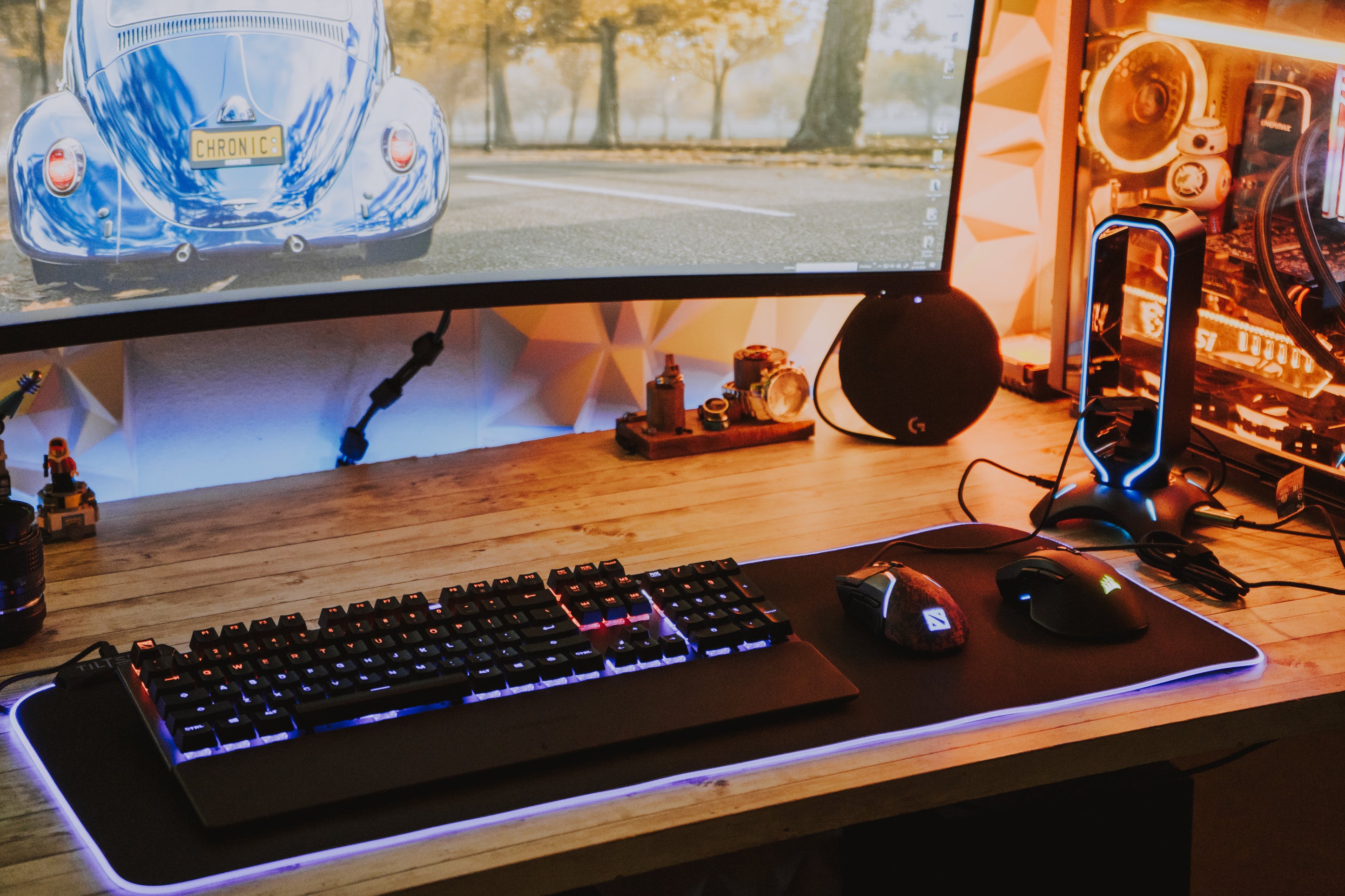 RGB Gaming Mouse Pad Large - LED Extended Mousepad Desk Mat – Tilted Nation